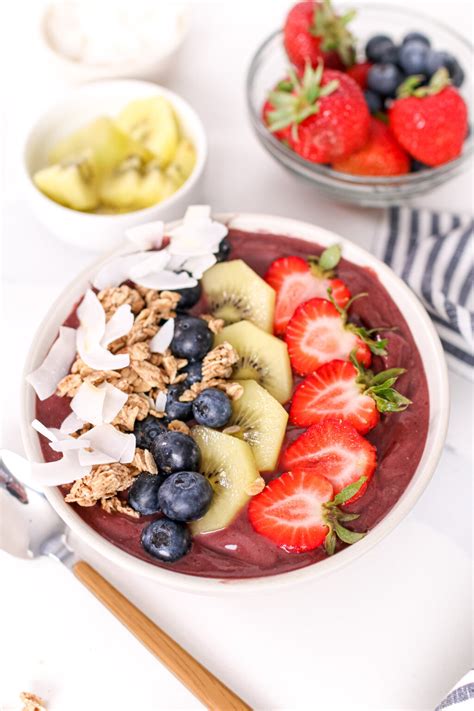 Superfood Acai Bowl Healthnut Nutrition Recipes