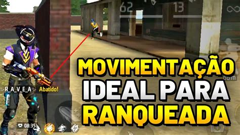 APRENDA A FAZER A MELHOR MOVIMENTAÇÃO PARA RANQUEADA NO FREE FIRE