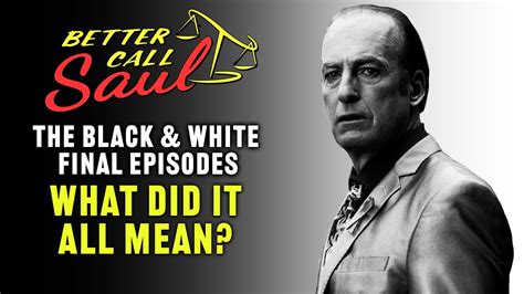 Better Call Saul Finale What It All Meant YouTube