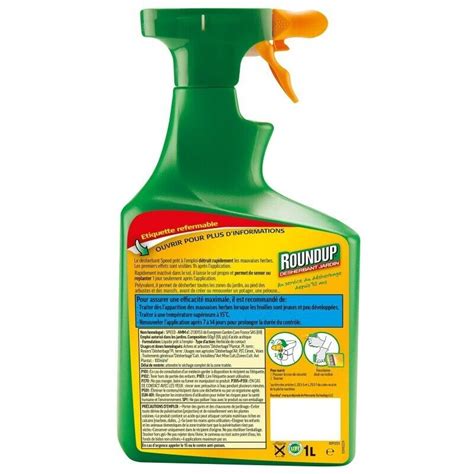 Désherbant Puissant Pro Concentré Herbicide Mauvaises Herbes efficace