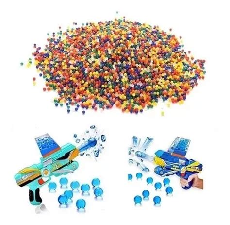 10 000 Bolitas Hidrogel Orbeez 7 8mm Municiones Oferta Meses Sin