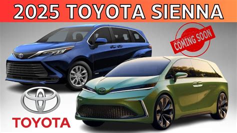 All New Toyota Sienna Toyota Sienna Redesign Review