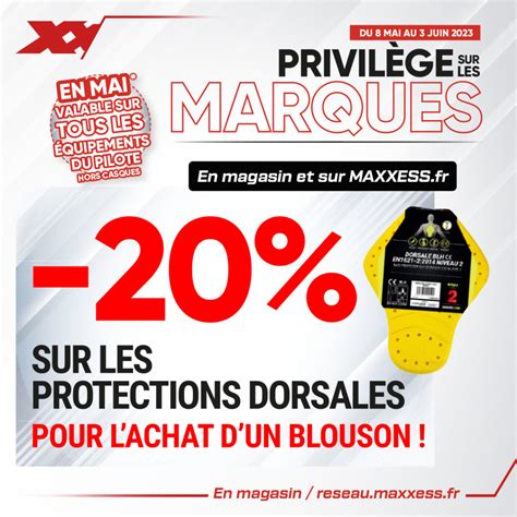 PRIVILÈGE sur les MARQUES chez MAXXESS Le réseau MAXXESS FRANCE
