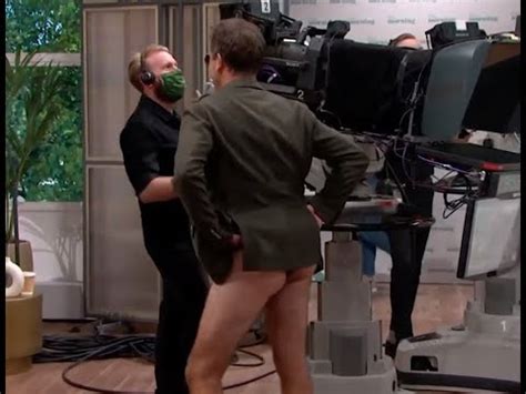 GINO D ACAMPO BARES HIS NAKED BUTT ON THIS MORNING WHY Did He Do This