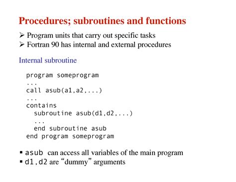 lecture slides lecture 3 2016 2017 computational physics subroutines and functions