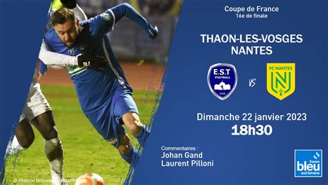 EN DIRECT Suivez le 16ème de finale de Coupe de France entre l ES
