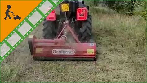 Vidéo de fonctionnement du Broyeur sur tracteur série légère GeoTech