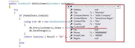 using jtable grid with asp mvc