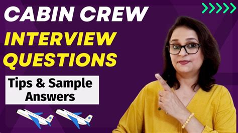 Cabin Crew Interview Questions And Answers Flight Attendant Interview