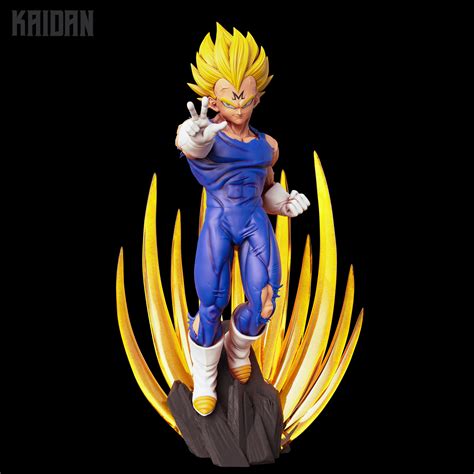 Archivo 3D Majin Vegeta DBZ STL para impresión 3DPlan de impresión
