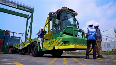 Agv Ctt Kendaraan Otomatis Inovasi Itb Diluncurkan Di Terminal Peti