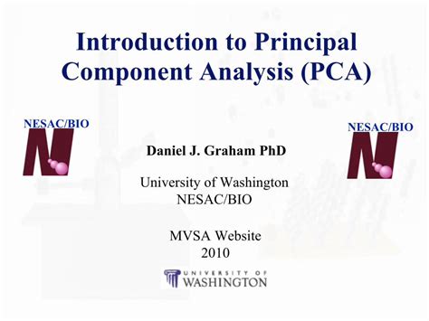 pdf introduction to principal component analysis pca · multivariate analysis methods many
