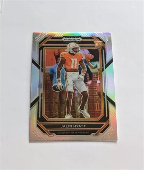 Panini Prizm Nfl Draft Picks Jalin Hyatt Silver Prizm
