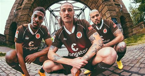 FC St Pauli Reveal Debut 23 24 Home Shirt SoccerBible