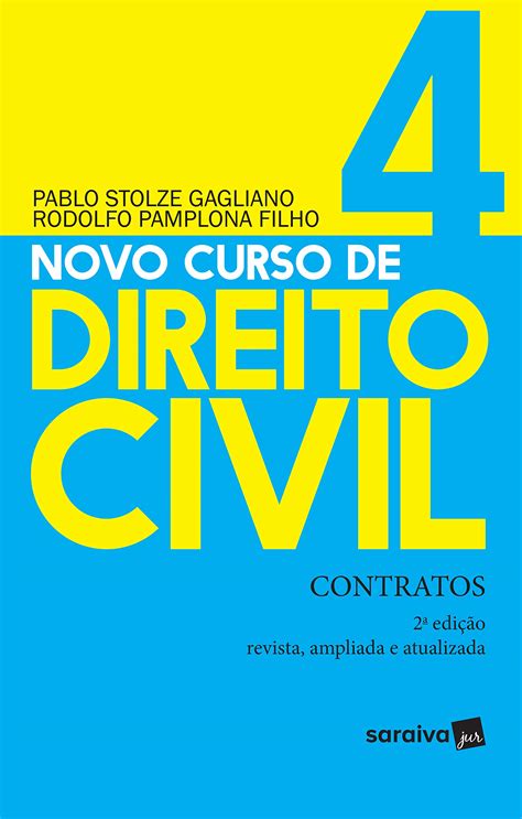 Novo Curso De Direito Civil Contratos Volume Pdf Pablo Stolze
