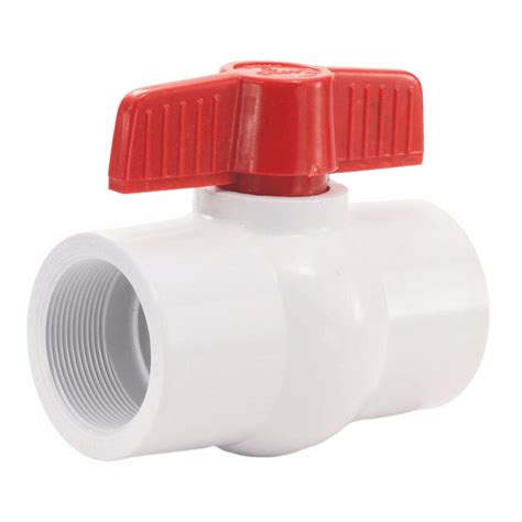 1 Threaded Ball Valve FPT X FPT PVC