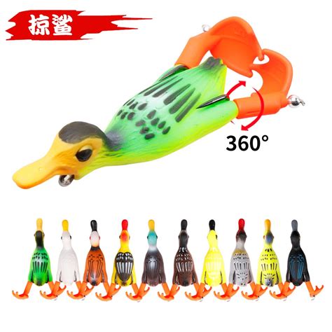 Vansinoy Lure Bait Propeller Flippers Duck 11 2 G 9 5 Cm Floating Water