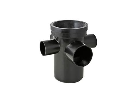 Geberit Collector Drain PE HD 75mm X 50mm X 50mm X 50mm X 75mm From Reece
