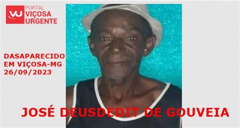 Família procura por idoso desaparecido há mais de 30 dias em Viçosa