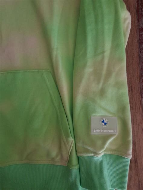 Puma Bmw Mms Motorsport Statement Hoodie Size L Men Paradise Green Ship For Sale Online Ebay