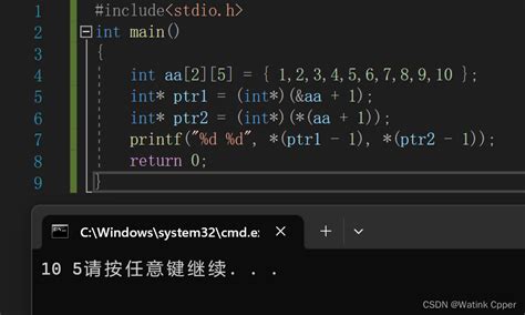 【c语言】深入理解指针（2）指针与数组的联系 数组指针与指针数组的联系 csdn博客