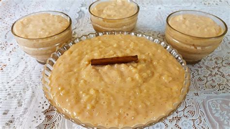 Arroz doce cremoso da vovó Palmirinha muito delicioso e fácil