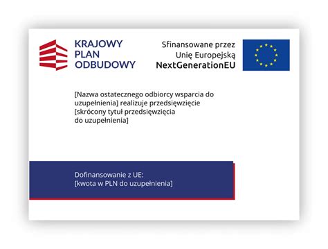 TABLICA A3 PCV 4 Mm KPO Krajowy Plan Odbudowy Cena Opinie Tablice