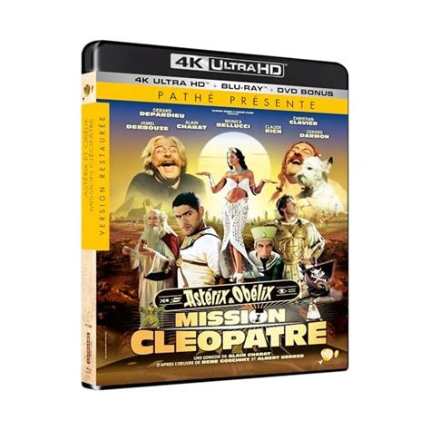 Astérix Obélix Mission Cléopâtre édition DVD Blu ray Bluray Mania