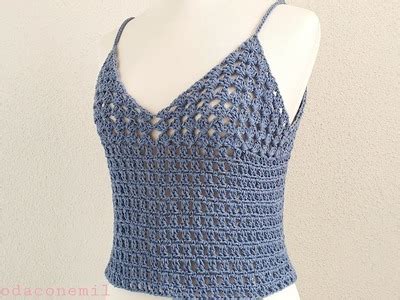 Top Crochet Top Crop Tejido En Crochet Paso A Paso Top Crop