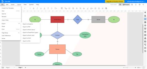 How To Make An ER Diagram Online EdrawMax Online
