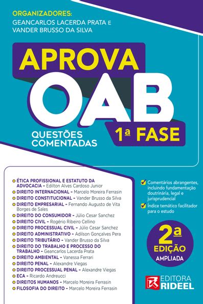 Aprova OAB 1ª Fase questões comentadas