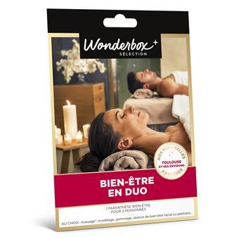 Coffret cadeau Wonderbox Bien être en duo Toulouse et ses environs