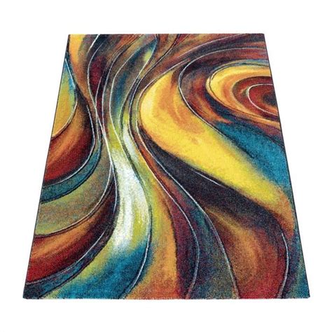 Tapis Moderne De Marque Egay M Lange De Couleurs Motifs Multicolore