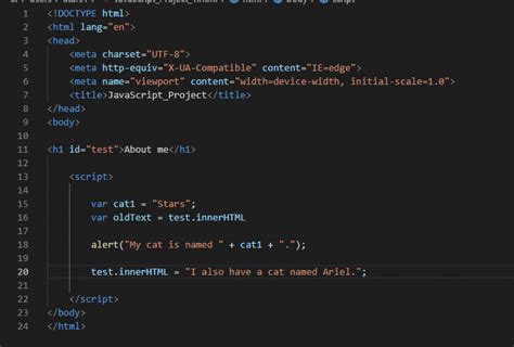 First Javascript Project Skillshare Student Project