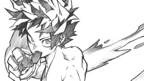 My Hero Academia Manga Author Draws Deku To Celebrate Season Premiere