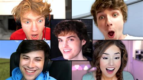 EVERY Reaction To DREAM S FACE REVEAL YouTube