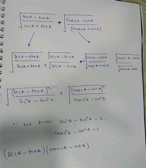 U Height Of The Minor Boy 29 Prove That Sec A Tan A V Sec A Tan A
