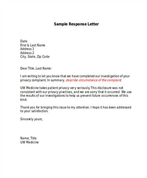 8 Powerful Examples Of Response To Complaint Letter And How To Write It