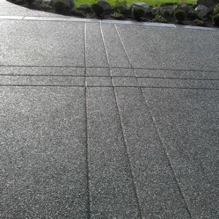 Exposed Aggregate Crossroads Stamped Concrete