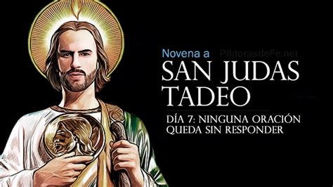 Novena a San Judas Tadeo Día 7 Ninguna oración queda sin responder
