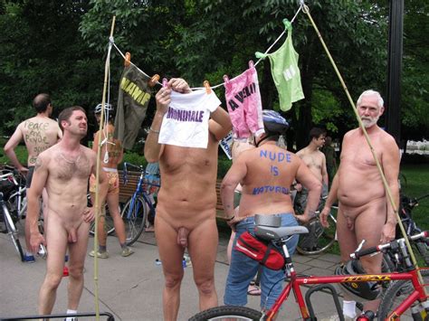 World Naked Bike Ride Copenhagen