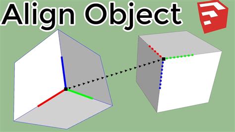 Align Object Plugin Sketchup Quick Tip YouTube