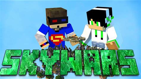 SKYWARS 1VS1 CON MEGABLAZE MINECRAFT PE YouTube