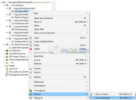 spring boot with redis tutorial java code geeks