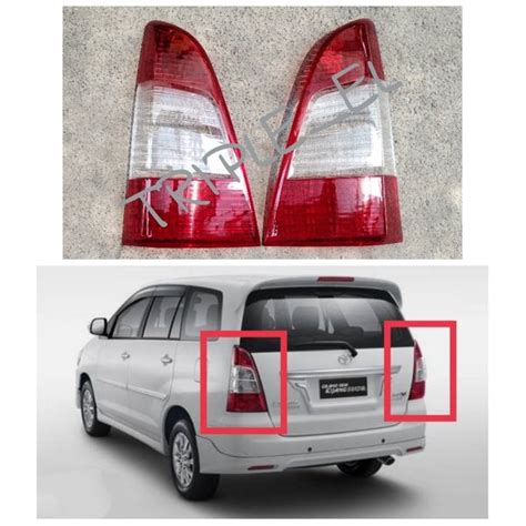 Jual MIKA KACA STOPLAMP STOP LAMP LAMPU REM BELAKANG KIJANG INNOVA