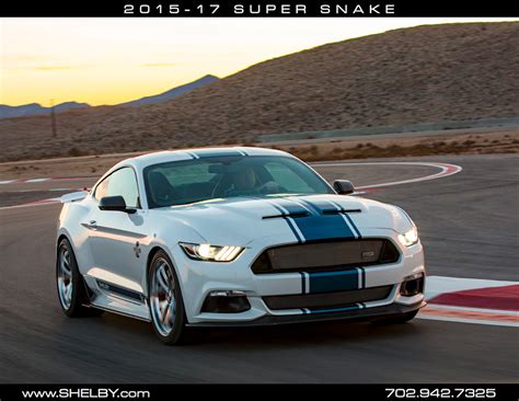50th Anniversary 2017 Shelby Super Snake Unveiled 2015 S550 Mustang