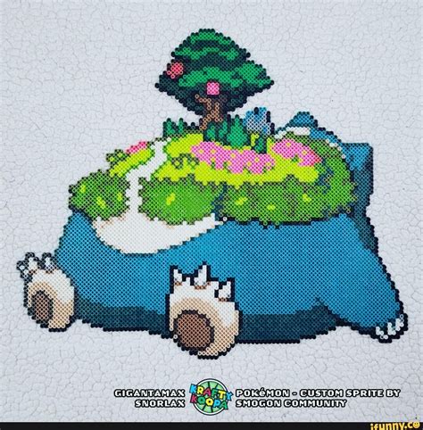 Snorlax Bead Sprite