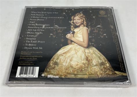 Dream With Me Jackie Evancho CD Sony Music USA Brand New Sealed
