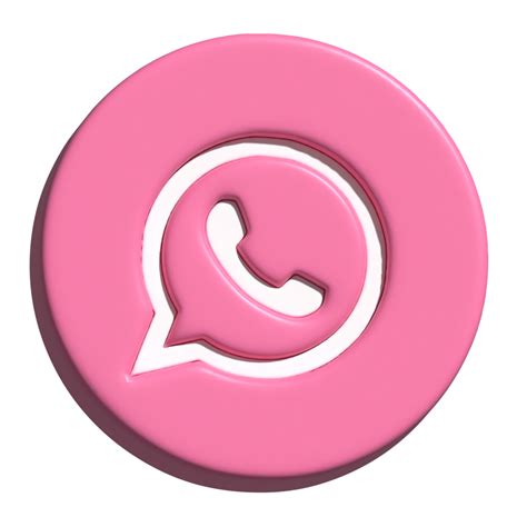 D Icono De Whatsapp Logo Png