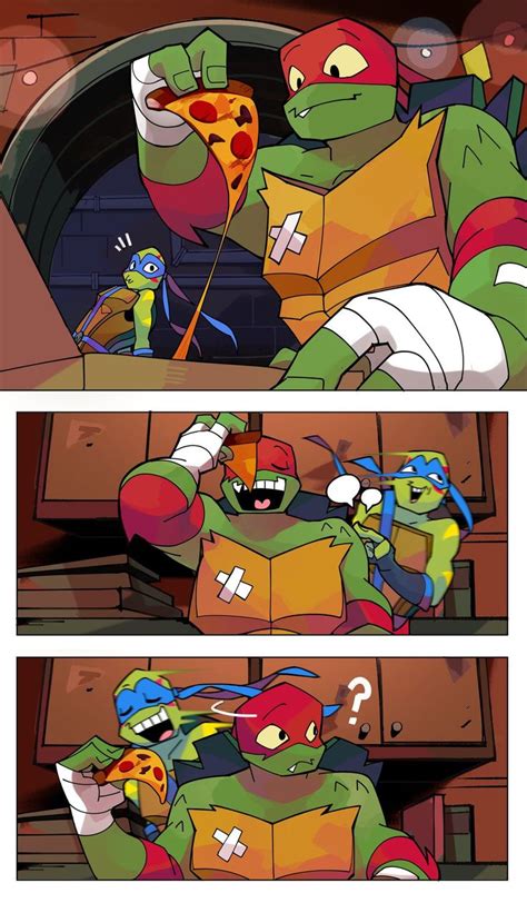 imágenes y comics de las Tortugas Ninjas 2019 rottmnt Teenage